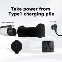 China 16A 3.5kw 220V Type1 Travel Plug Adapter Ev Adapter Male Plug The Perfect Addition to Your EV Charging Setup for sale