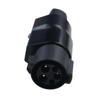 China Car Side Plug J1772 to Sae Tesla Adapter TSL Fast Charging Connector Tesil Socket Switch Adaptater AC EV Charger Converter for sale