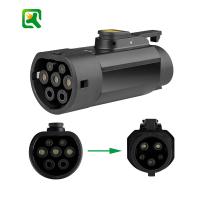 China PC Copper Material and Suitable for 220V Input Voltage GBT to Type1/J1772 Converter EV Car Charge Adapter 220V 32A 7KW for sale