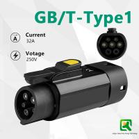 China PC Copper Material and Suitable for 220V Input Voltage GBT to Type1/J1772 Converter EV Car Charge Adapter 220V 32A 7KW for sale