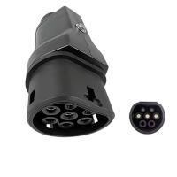 China GB/T to Type1 EV Charger Adapter for Electric Car Car Side Plug Electric Vehicle Connectors Charging Adapter for sale