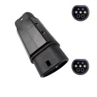 China 220V Electric Vehicle GBT TO TYPE2 EV Charging Adapter 16A 32A EV Charger Connector 32a 7kw for Car side Plug 7kw output for sale