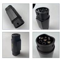 China 220V Electric Vehicle GBT TO TYPE2 EV Charging Adapter 16A 32A EV Charger Connector 32a 7kw for Car side Plug 7kw output for sale