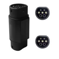 China Car side Plug GB/T to Type 2 Adapter 16A to 32A Electric Vehicle Charging Adapter Latest Design for sale