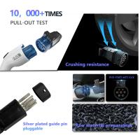 China Electric Car Anti-Theft with Lock GBT to Type 2 EV Charger Adapter 220V Input Voltage 32A Output Current Lock for sale