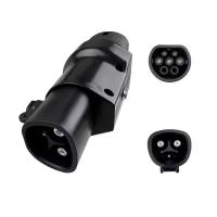 China Black NACS to Type2 7kw 32A Portable Car Ev Charger Connector Adapter for Electrical Cars Boost Your Charging Experience for sale