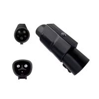 China Black 7KW 32 Amp T To J1772 Charging Adapter NACS Connector Socket Switch Adapter EV Charger Converter with SAE plug for sale
