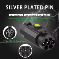 China GBT Charging Connector 's 7KW 220V 32A Type1 to GBT EV Charger Adapter with Output Voltage 220v/230v/240v for sale