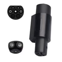 China 32A AC CE Approved Type 2 to TSL Adapter Electric Car Charging Adapter For EU to NACS EV Connector Adapter For TSl cars for sale