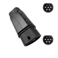 China GBT to Type2 Portable EV Charger Adapter AC Charging Gun Connector 380V 32A Waterproof IP55 Grade for sale