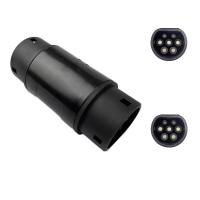 China GBT to Type2 Portable EV Charger Adapter AC Charging Gun Connector 380V 32A Waterproof IP55 Grade for sale
