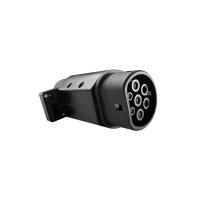 China GBT to Type2 ev charger adapter AC charging station connector with lock 220V converter Certificate CE Approved PC Copper for sale