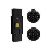 China 220V AC Type2 to Gbt EV Charger Adapter Connector 7kw 1phase Converter Charging Station Adaptor for Electric Cars Design for sale