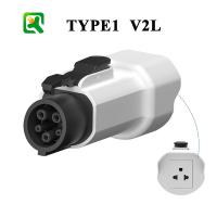 China 3.5kw Type1 Cars to 220V Home Electricity 16A Type1 V2l Discharger AC Electric Car Output Electric J1772 Camping Power Bank for sale