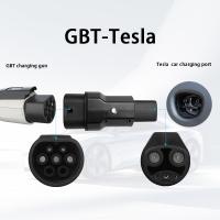 China GBT Charging Pile GBT to Tesla Car Ev Adaptor Rated Current 32A AC 7KW GBT EV Charger Adapter for Tesla Car Condition Plug for sale
