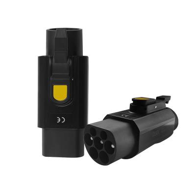 China Type2 to J1772 Type1 Adapter for Type2 Charging Gun Connected to Type1 EV Car PC Copper Input Voltage 220v 7KW 220V 32A for sale