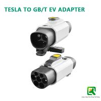 China GBT Electric Vehicle 7KW 32A Tesla to GBT EV Charger Converter for Single Phase Charging Interface Standard for sale