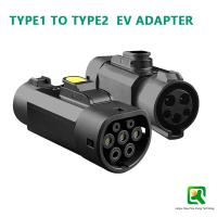 China Portable EV Charging Stations for Energy Vehicles 32A Rated Current 7kw Rated Power and J1772 Plug Type1 to Type2 Adapter for sale