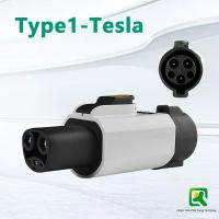 China Tesla EV Charger Adapter 7KW 220V AC Condition 32A Output for NACS Car Charging Pile TYPE1 to Tesla Interface Standard for sale