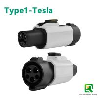 China Tesla EV Charger Adapter 7KW 220V AC Condition 32A Output for NACS Car Charging Pile TYPE1 to Tesla Interface Standard for sale