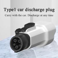 China IP55 Rated 3.5kw Type1 Electric Car Discharger v2l 220V Home Power AC J1772 Charging Output for Cars Camping 16A Type1 V2L for sale