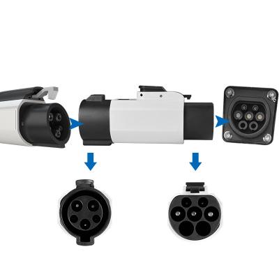 China GBT Portable EV Charger Adapter 32A Output Current Converts Type 1 Charging Pile for Long-Lasting Charging for sale