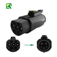 China 7kW 220V 32A Portable Type2 to J1772 EV Charger Adapter Type1 Adapter for Type1 EV Cars Energy-saving Design for sale