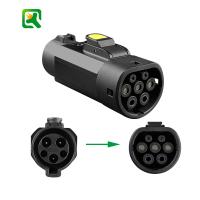 China Type2 EV Charging Connector 220V Car Adapter Charger 32A Output Current for Type2 Cars Condition J1772 to Type2 for sale