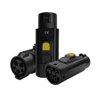 China Type2 Cars 220V Car Adapter Charger Condition J1772 to Type2 Portable EV Charging Connector with 32A Output Current for sale