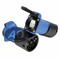 China 16Amp Type2 V2L Adapter Vehicle To Load For Toyota Subaru Solterra EV Car AC 220V for sale