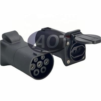 China 16A V2L EV Connector To Brazil Socket 3.6 KW Advanced V2L Discharge Type 2 Adapter For MG / Hyundai for sale