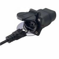 China 16A V2L EV Connector To Brazil Socket 3.6 KW Advanced V2L Discharge Type 2 Adapter For MG / Hyundai for sale
