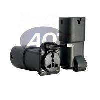 China AOTAI V2L Adapter Schuko UK Israel Socket Type2 Vehicle EU EV Discharging Outlet SAE J1772 Inlet EV Charging for sale