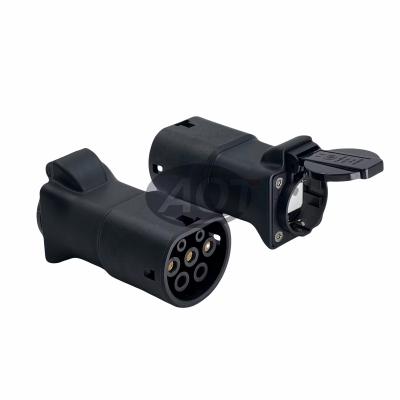 China Replace/Repair Purpose AOTAI V2L Adapter 220V Type2 to Schuko with Lock Car Discharger EV Adapter For KIA 32A for sale
