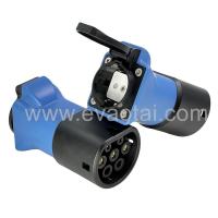 China 16A AOTAI V2L Adapter V2L To Schuko Adapter With Lock Hole For Kia Hyundai 5 KW Power Max for sale