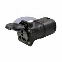 China BLACK AOTAI KIA V2L Adapter 220V Type2 To Universal AC Socket Adapter for sale