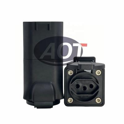 China AOTAI V2L Discharge Type 2 Adapter 3.6 kW Brazil Socket for MG/Hyundai/Kia/BYD/Genesis The Perfect Retrofitting Solution for sale