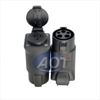China 2019- EV Charger V2L Discharge Adapter Type 1 to US USA Socket Year 2019- for Power Outlet 110V-240V for sale