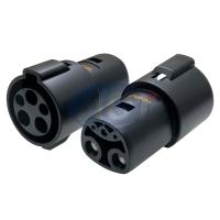 China Tesla Model 3/S/X/Y SAE J1772 80A 250V AC Type 1 J1772 to Tesla Ev Charging Adapter for sale