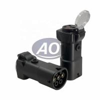 China Replace/Repair Fiber MG ZS MG5 MG4 Marvel V2L Vehicle to Load Cable Adapter Discharge with Current Overload Protector 10-18A for sale