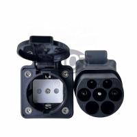 China BLACK AOTAI EV Adapter Type 2 to Schuko adapter Type2 Male charger for Chinese Car XPENG G9 Retrofit and Upgrade Purpose for sale