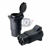 China BLACK AOTAI EV Adapter Type 2 to Schuko adapter Type2 Male charger for Chinese Car XPENG G9 Retrofit and Upgrade Purpose for sale