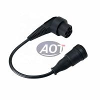 China Black EV Adapter Type 2 Male 16A 1 Phase 1 Schuko Socket 0 5M Charger Cable for Electric Motorcycle Anti Theft Cable Black for sale