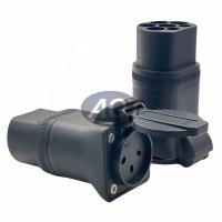 China User-Friendly AOTAI EV Charger Type 2 to Israel Type H Socket EV Plug Convertor Connector adapter Meets AS/NZS 33112 for sale