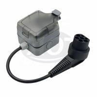 China AOTAI EV Charger Adapter Type 2 Male 16A 1 Phase 1 Type M South Africa Socket 0.5M Charger Cable for Your Requirements for sale