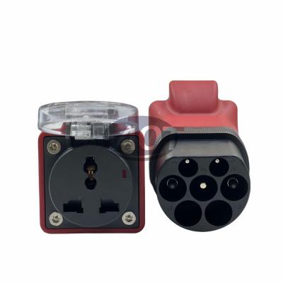 China AOTAI EV Type2 Discharger Adapter 7KW Flexibility for Charging Station Adaptor AC 220V 16A for sale
