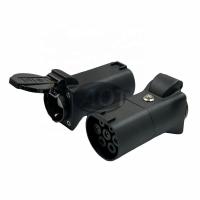 China Marvel V2L Vehicle to Load Cable Adapter Discharge for Kia HYUNDAI AOTAI EV Charger Adaptor 16A BLACK Power max 5 KW for sale