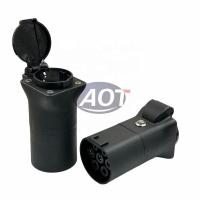 China Marvel V2L Vehicle to Load Cable Adapter Discharge for Kia HYUNDAI AOTAI EV Charger Adaptor 16A BLACK Power max 5 KW for sale