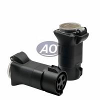 China High Temperature Resistant PC J1772 to NEMA 5-15/5-20 EV Charger Adapter for E-Bike Scooter 240V Outlet 3.5 Kw / 7Kw for sale