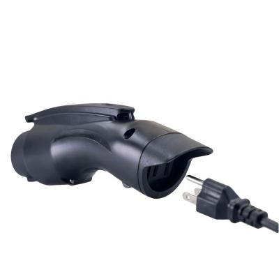 China BLACK 16A V2L J1772 EV Charger for HYUNDAI MG BYD KIA EV Type 1 Discharge Adapter Up To 16A for sale